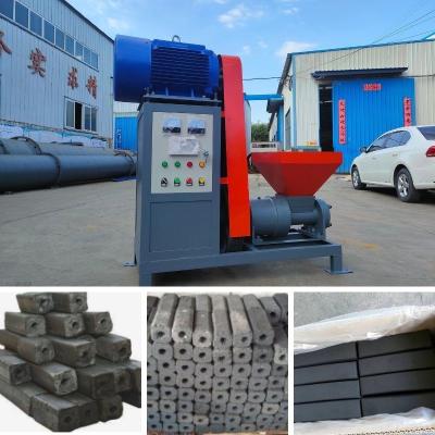 China CE Approved Biomass Briquette Extruder Machine 140-180mm Spiral for Charcoal Briquettes for sale