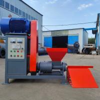 China CE Approved Biomass Briquette Extruder Machine 140-180mm Spiral for Charcoal Briquettes for sale