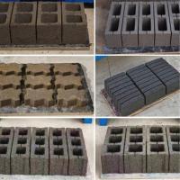 China Mobile Cement Concrete Hollow Block Brick Machine 220V 380V for 1-2 People for sale