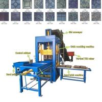 China Customized Solid Fly Ash Manual Cement Concrete Brick Moulding Machine Easy Operation for sale