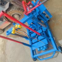 China Customized Solid Fly Ash Manual Cement Concrete Brick Moulding Machine Easy Operation for sale