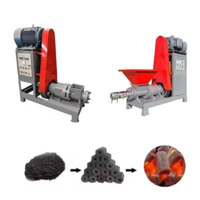 China Biomass Charcoal Briquetting Press Machine 140-180mm Spiral Diameter 11-22kw for sale