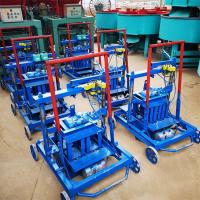 China Processing Compressed Hollow Soil Brick Making Machine with 1580*1450*1800 mm Size for sale
