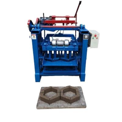 China Semi Automatic Manual Brick Block Making Machine 1250x1350x1550 mm 6.4 kW for sale