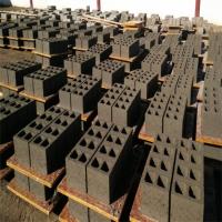 China Semi Automatic Manual Brick Block Making Machine 1250x1350x1550 mm 6.4 kW for sale