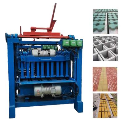 China MC4-30A 35A Block Molding Machine 6.4kW 4.8kW Concrete Brick Making Machine for sale