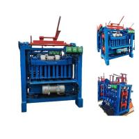 China Semi-Automatic Paver Block Brick Making Machine 4.8-7.5 Kw Custom Voltage for sale