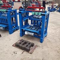 China Hand Operated Environmental Diesel Engine Straight Push Type Brick Making Machine for sale