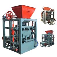 China Active Carbon Compression Mould Vibrated Concrete Block Machine for Customized Orders for sale