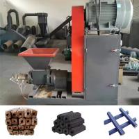 China Biomass Charcoal Briquette Making Machine 140-180mm Spiral 1000-3000kg/h for sale