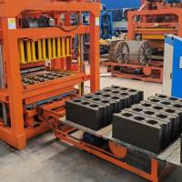 China Fully Automatic Interlocking Paver Holland Concrete Block Making Machine 11.15 Kw 2900 Kg for sale