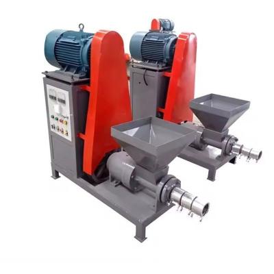 China Screw Type Saw Dust Briquette Making Machine Hot Press Extruder 1200kg for sale