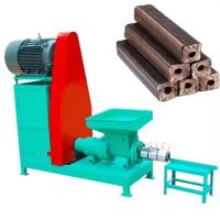 China Screw Type Saw Dust Briquette Making Machine Hot Press Extruder 1200kg for sale