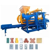 China Automatic Hydraulic Hollow Block Brick Making Machine 11.15-49.85 Kw Custom Mould for sale
