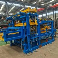 China Fully Automatic Hydraulic Concrete Brick Making Machine 15-25s Molding Cycle Hollow Block Machine for sale
