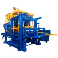 China Fully Automatic Hydraulic Concrete Brick Making Machine 15-25s Molding Cycle Hollow Block Machine for sale