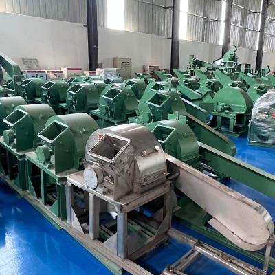 China Industrial Wood Chipper Hammer Mill 420-1800 Model Customizable Sawdust Machine 11-145kW for sale