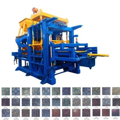 China Diesel Engine Concrete Block Machine Hollow Solid Pavement Brick Making Machine 220V 380V for sale