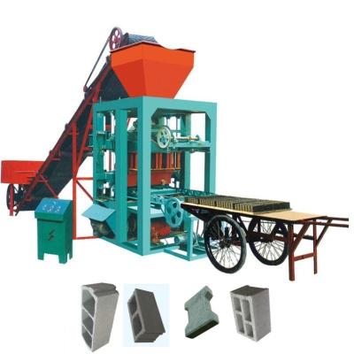 China Mobile Diesel Hollow Sand Brick Block Making Machine 220V 380V 400kg for sale