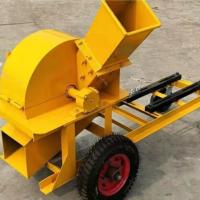 China Mobile Diesel Wood Chipper 520x530mm Feed Diameter Sawdust Crusher for Pine Branches for sale
