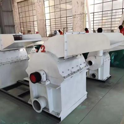China Industrial Diesel Wood Shredder Machine 420-1800 Model Waste Wood Recycling 300-10000kg/h for sale
