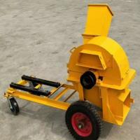 China Large Capacity Bamboo Wood Pallet Shredder Wood Crusher Machine 420mm Feed Diameter 300-500kg/h for sale