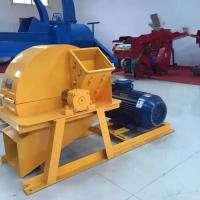 China Large Capacity Bamboo Wood Pallet Shredder Wood Crusher Machine 420mm Feed Diameter 300-500kg/h for sale