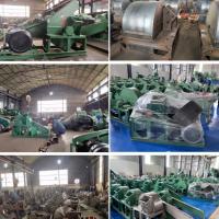 China Large Capacity Bamboo Wood Pallet Shredder Wood Crusher Machine 420mm Feed Diameter 300-500kg/h for sale