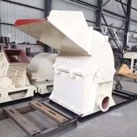 China Industrial Wood Log Crusher Pulverizer 220V 380V Wood Crushing Grinding Machine 300-500 kg/h for sale