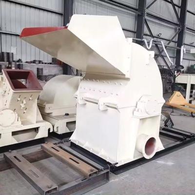 China Industrial Wood Log Crusher Pulverizer 220V 380V Wood Crushing Grinding Machine 300-500 kg/h for sale