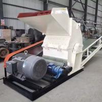 China Industrial Wood Log Crusher Pulverizer 220V 380V Wood Crushing Grinding Machine 300-500 kg/h for sale