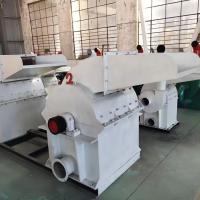 China Industrial Wood Log Crusher Pulverizer 220V 380V Wood Crushing Grinding Machine 300-500 kg/h for sale