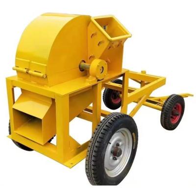 China 55KW Wood Crusher Tree Branches Wood Chipper Shredder Machine 1100kg 280mm Feed for sale