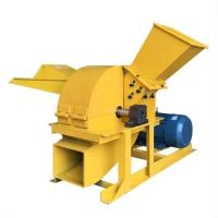 China 55KW Wood Crusher Tree Branches Wood Chipper Shredder Machine 1100kg 280mm Feed for sale
