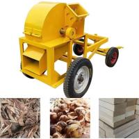 China Industrial Wood Crusher Pine Grinder Bamboo Chipper 1100kg/h 1850x1100x1150mm for sale