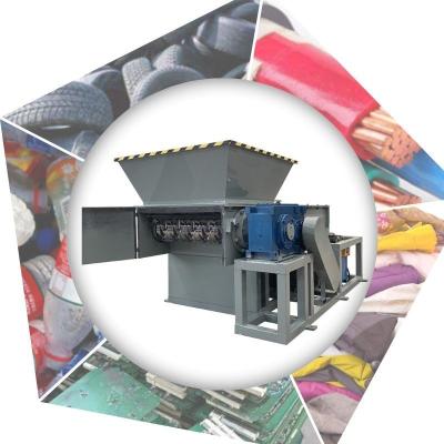 China 600mm Single Shaft Shredder 18.5kW for Light Soft Materials Aluminum Foil Plastic Wood for sale