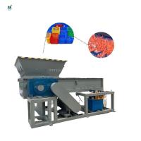 China MCD-600 Single-Shaft Shredder 18.5kW 600mm Shredding Width for Waste Fishing Net Clothing Cotton Recycling for sale