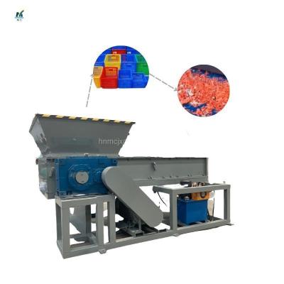 China MCD-600 Single-Shaft Shredder 18.5kW 600mm Shredding Width for Waste Fishing Net Clothing Cotton Recycling for sale