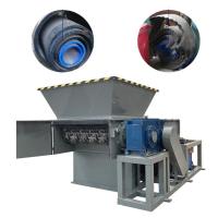China MCD-600 Single-Shaft Shredder 18.5kW 600mm Shredding Width for Waste Fishing Net Clothing Cotton Recycling for sale