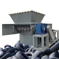 China Plastic Barrel PP HDPE Push Extrusion Single Shaft Single Axis Shredder for Shredding for sale