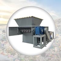 China 1000mm Single Shaft Shredder 45kW for Sponge Foam Plastic Wood Recycling Plant for sale