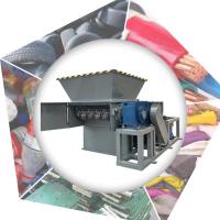 China Single Shaft Shredder 600mm Shredding Width 18.5kW for Recycling Waste Clothing Sponge Cotton for sale