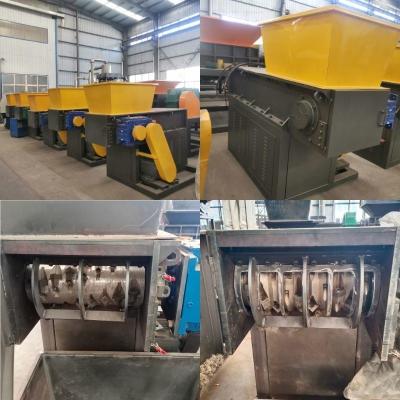 China Industrial Single Shaft Shredder 600mm Shredding Width 18.5KW for Metal Cable Plastic PVC Pipe for sale