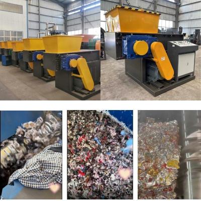 China Single Shaft Shredder MCD-600 18.5kW for Plastic Film Soft Material Industrial Shredding for sale