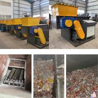 China Single Shaft Shredder 2800x1800x2090mm 37KW for Metal Aluminum Cans Plastic Wood Recycling for sale
