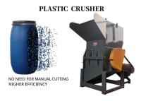 China Industrial Plastic Crusher Machine 9 Rotating Blades 300-5000kg/h Output for Waste Recycling Grinding for sale