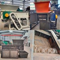 China Single Shaft Shredder for Hard Plastic Lumps Pipes 18.5-75 kW 80 RPM for sale
