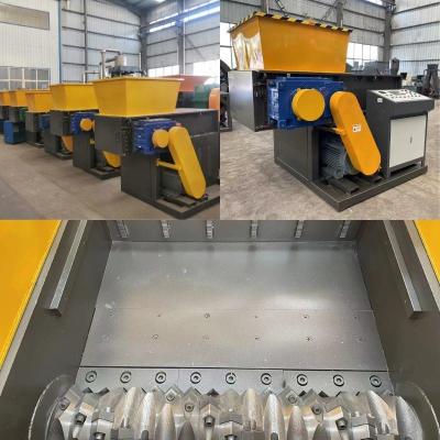 China Single Shaft Shredder 600-1500mm for Tyres Recycling 18.5-75KW Low Noise for sale