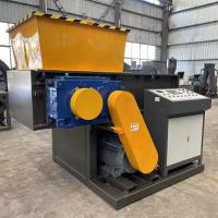 China Single Shaft Shredder 600-1500mm for Tyres Recycling 18.5-75KW Low Noise for sale