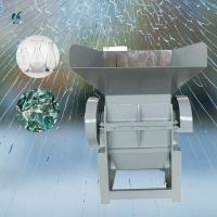 China 100% Recycling Plastic Crusher High Capacity Plastic Drum Crusher Output Size 8-16mm for sale